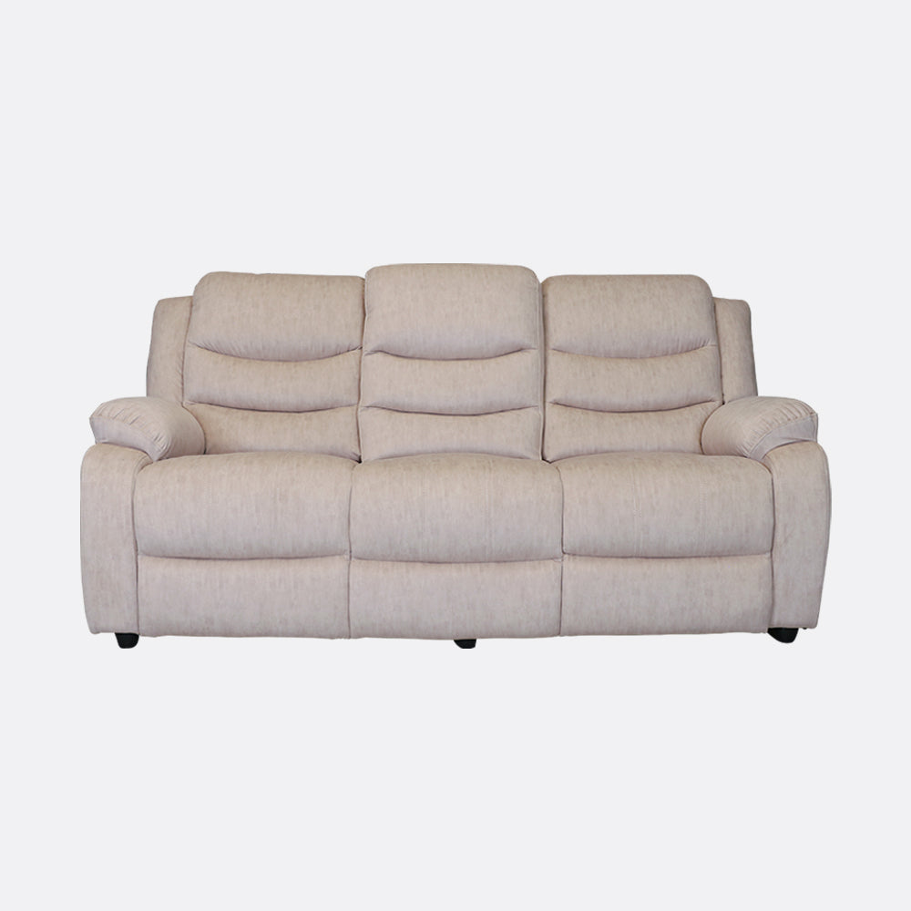 MAARK MANUAL RECLINER FABRIC SOFA SET WITH CONSOLE (3+2RR+1MR) MAGILCHI ...
